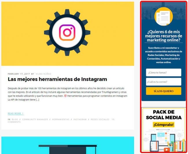 ¿Qué es un sidebar? - el blog donde las ideas toman forma ¿Qué es un sidebar? - el blog donde las ideas toman forma